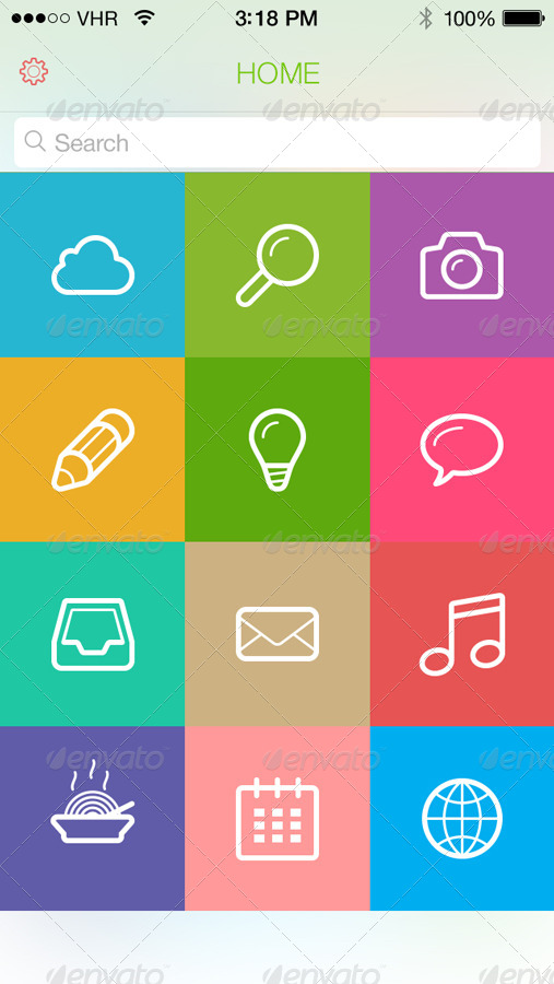 Smartphone User Interface Kit, Web Elements | GraphicRiver